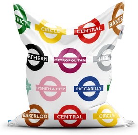 Sablio Sedací vak Classic Metro - 150x100 cm