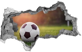Wallmuralia Fototapeta díra na zeď 3D Fotbal 95x73 cm