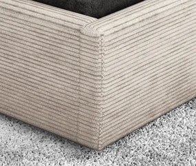 Postel LINCOLN 120x200 černá s úložným prostorem