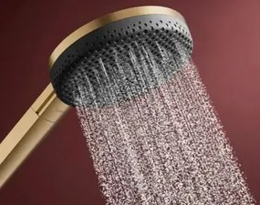 Hansgrohe - Sprchová hlavice, 3 proudy, EcoSmart, kartáčovaný bronz