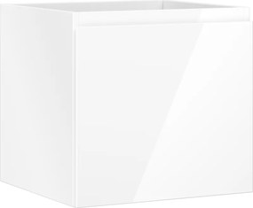 Mexen Orio, koupelnová skříňka 50 cm, 1 zásuvka, bílá lesklá, 91A10-05047-1-BF00