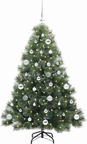 Umělý vánoční stromeček s stojanem Zelená 150 cm PE a PVC 3397840