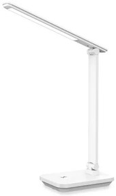 Stolní lampa Platinet 5 W, silná baterie + USB, bílá