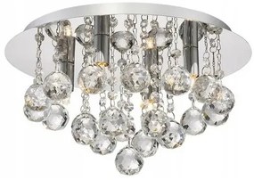 Toolight - stropnÃ­ lampa crystal glamour - chrom - app403-c
