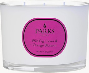 Ručně vyrobená vonná svíčka se třemi knoty Vintage Aromatherapy (divoký fík, černý rybíz a květ pomeranče)