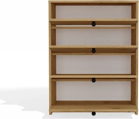 Botník s výklopnými dvířky LOKA dub artisan