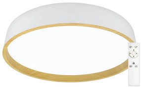 Top Light - LED Stmívatelné stropní svítidlo DEKOR LED/51W/230V + DO bílá/béžová