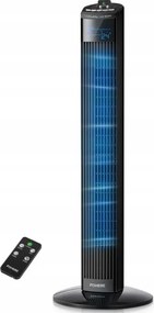 Věžový ventilátor do ložnice, 36palcový ventilátor s funkcí oscilace