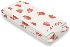 Cestovní podložka New Baby BASIC Strawberry