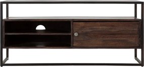 Designový TV stolek Yashpal 120 cm hnědý