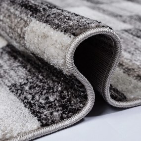 Stylový vzorovaný koberec v šedé barvy Šířka: 120 cm | Délka: 170 cm