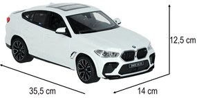 Creative Corner RC auto 1:14 BMW X6 M bílé