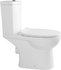 Sapho Sapho, KAIRO CLEANWASH WC kombi s bidetovou sprškou, zadní odpad, splachovací mechanismus, PC106