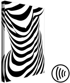 Obraz Zebra žena (1-dílný) vertikální