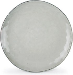 Zelený talíř z kameniny ø 28 cm Artisan – Salt&amp;Pepper