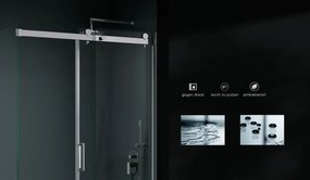 design sprchový kout RAVENA 17 - CHROM 100-160cm