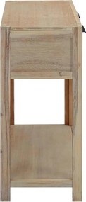 Konzolový stolek 82 x 33 x 73 cm masivní akáciové dřevo 245684