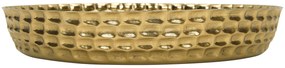 Dekorativní podnos zlaty SUEZ Beliani