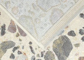 Koberce Breno Kusový koberec ARGENTUM 63668/6747, Béžová, Vícebarevné, 133 x 195 cm