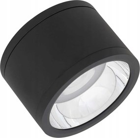 Nástěnné svítidlo Stropní Svítidlo Tuba Venkovní lampa 30W 3150lm 3000K IP65 Černá