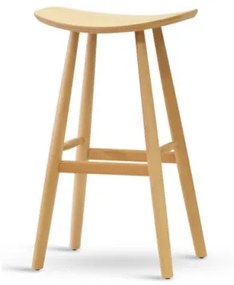 Stima Dřevěná barová židle GURU buk Moření Stima Buk