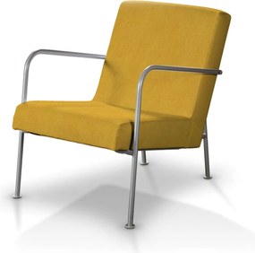 Potah na křeslo Ikea PS barva žlutá látka pletený vzor
