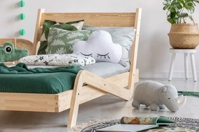 Adeko Dětská dřevěná postel ZigZag - 160x80