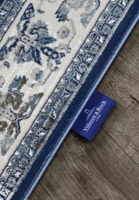 Villeroy & Boch Kusový koberec 106123 Blue, Cream, 120x170, modrá, ložnice