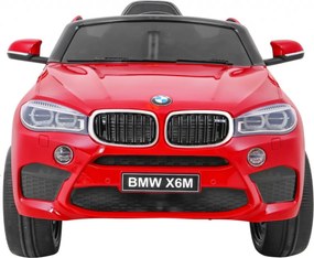Ramiz Dětské elektrické autíčko BMW X6M lakované - červené SUV + dálkové ovládání