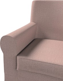 Potah na křeslo IKEA Ektorp Jennylund barva růžová látka pletený vzor