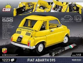 COBI 24353 Fiat 500 Abarth Executive Edition / Stavebnice / 1:12 / 122
