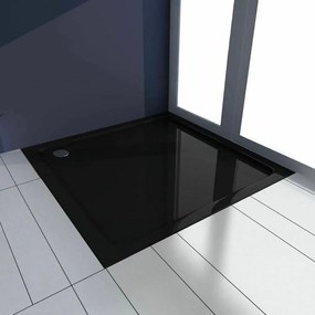 Akrylátová sprchová vanička REA SAVOY černá 80x80