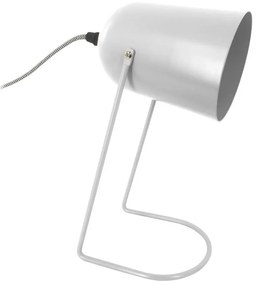 OnaDnes -20% Time for home Bílá matná kovová stolní lampa Riley 30 cm