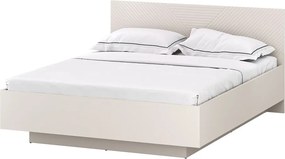 Postel 160 s úložným prostorem (EO18) kašmír / dub castello Evo