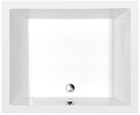 Polysan, DEEP hluboká sprchová vanička obdélník 110x90x26cm, bílá, 72363