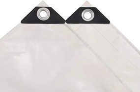 Plachta 650 g/m² 2,5 x 3,5 m bílá 144911
