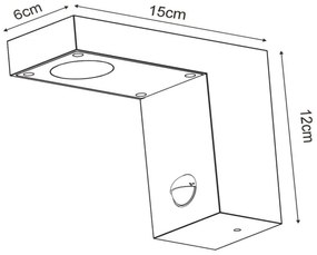 Lucide 28850/24/30 - LED Venkovní svítidlo se senzorem TEXAS LED/7W/230V IP54