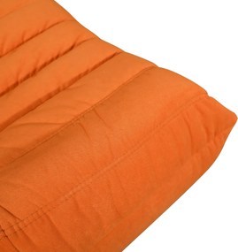 Taburet Nua 86 cm samet oranžový