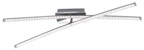 Leuchten Direkt Leuchten Direkt 11272-55 - LED Přisazený lustr SIMON 2xLED/8W/230V matný chrom W2339