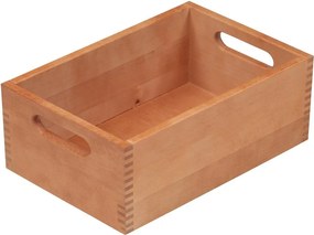 Úložný box s úchyty, bukové dřevo, Kesper - 30 x 20 x 13 cm