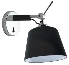 Designové nástěnné svítidlo Zyta Xs černé