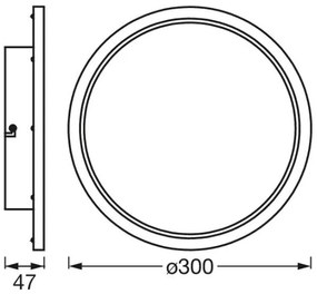 Ledvance - LED Stmívatelné koupelnové svítidlo SMART+ DISC LED/18W/230V Wi-Fi IP44