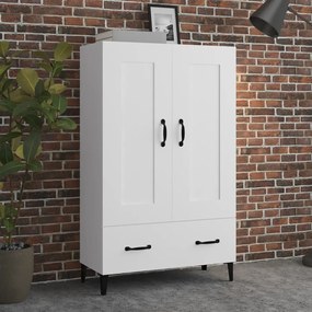 vidaXL Highboard 70 x 31 x 115 cm kompozitní dřevo [812577] Barva: Bílá