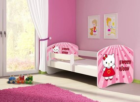 Dětská postel - Kitty 2 180x80 cm bílá