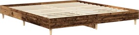 Rám postele bez matrace Staré dřevo 160x200cm Technické dřevo 3329037
