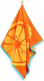Plážová osuška Orange