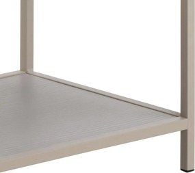 Knihovna Seaford 114 cm šedá