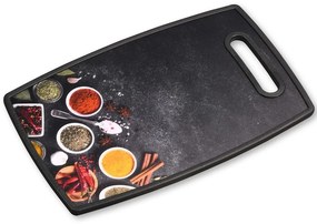 Prkénko na krájení SPICES 37x23 cm černé