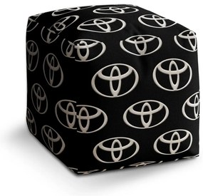 Sablio Taburet Cube Toyota Pattern: 40x40x40 cm