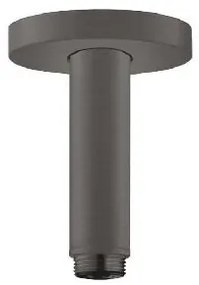 Hansgrohe - Přívod od stropu S 10 cm, kartáčovaný černý chrom 27393340